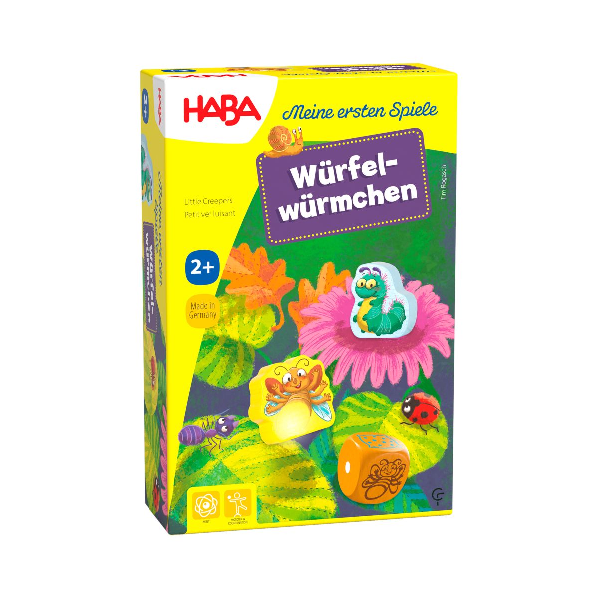 HABA Meine ersten Spiele – Würfelwürmchen | HA-1303639001